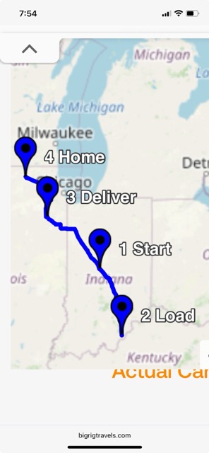 Daily Summary for 6/24/2025 – BigRigTravels