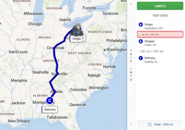 Daily Summary for 1/24/2026 – BigRigTravels